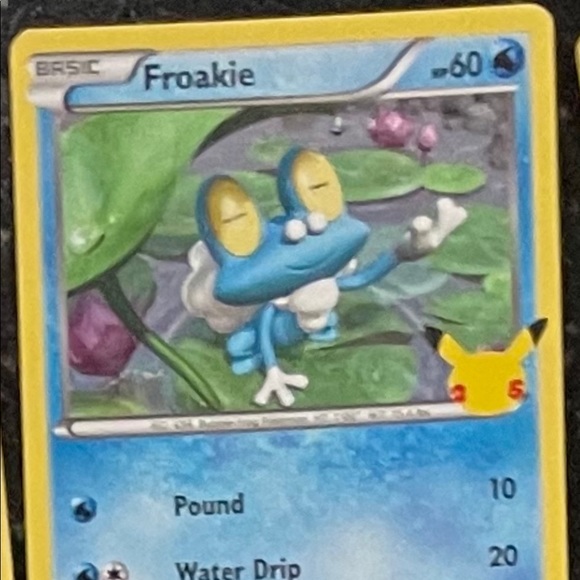 Toys | Mcdonalds Pokemon Tcg Card 25th Froakie Froaky | Poshmark